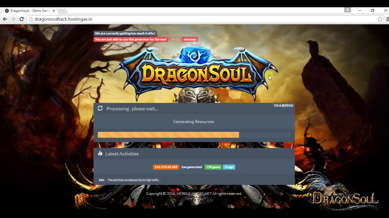 Dragon soul hack - dragon soul hack 100% guarantee / android / ios ...