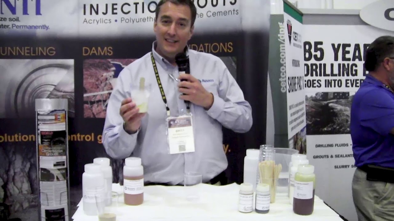 Avanti International Demos Grout Products at DFI 2018 - YouTube