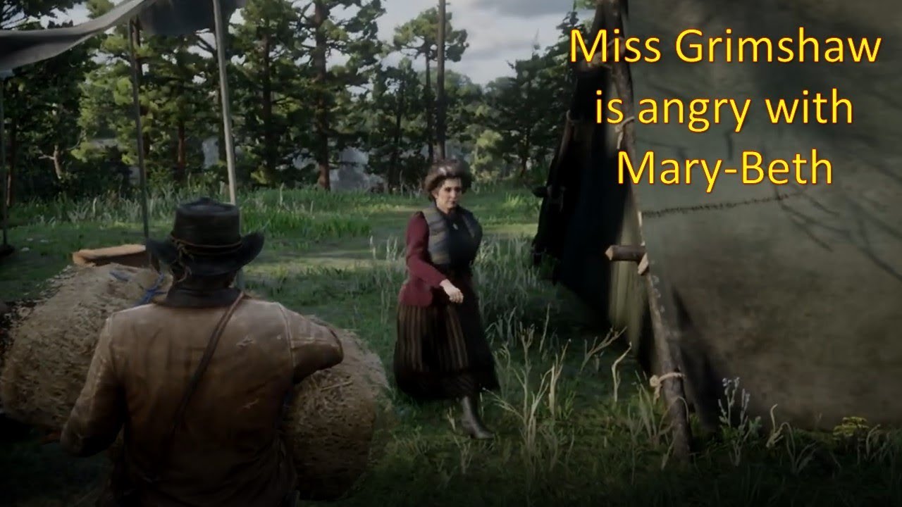 Red Dead Redemption 2: Angry Miss. Grimshaw - YouTube