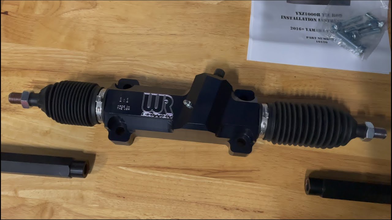 Weller Racing Steering Rack and Support Plate install on 2020 YXZ-1000R ...