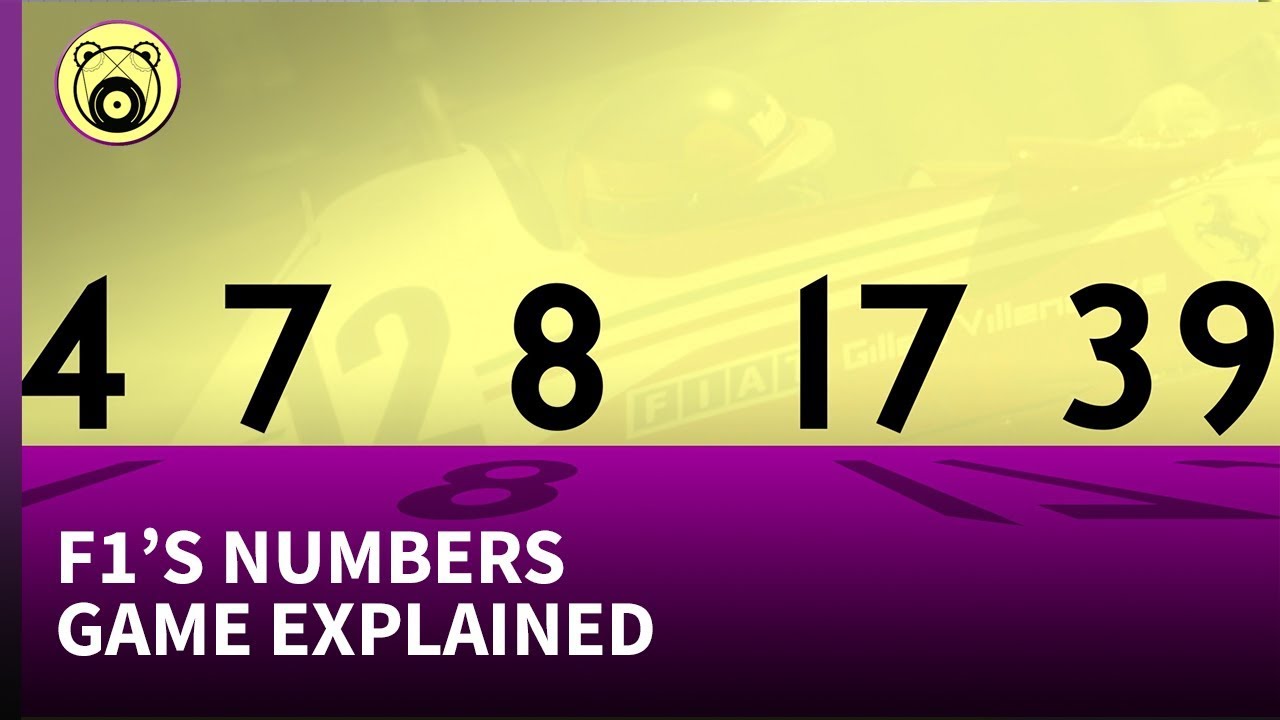 The history of race numbers in Formula 1 - Chain Bear explains - YouTube