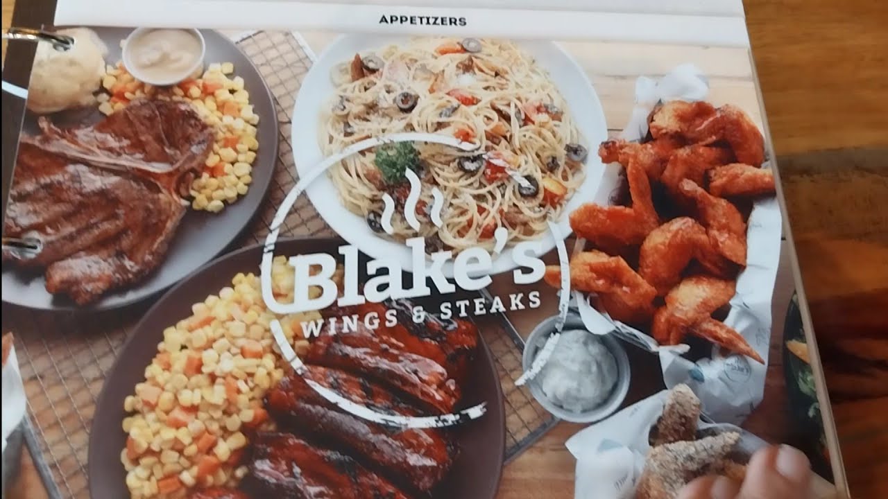 BLAKE'S WINGS AND STEAKS 🥩 GREAT CHOICES - YouTube