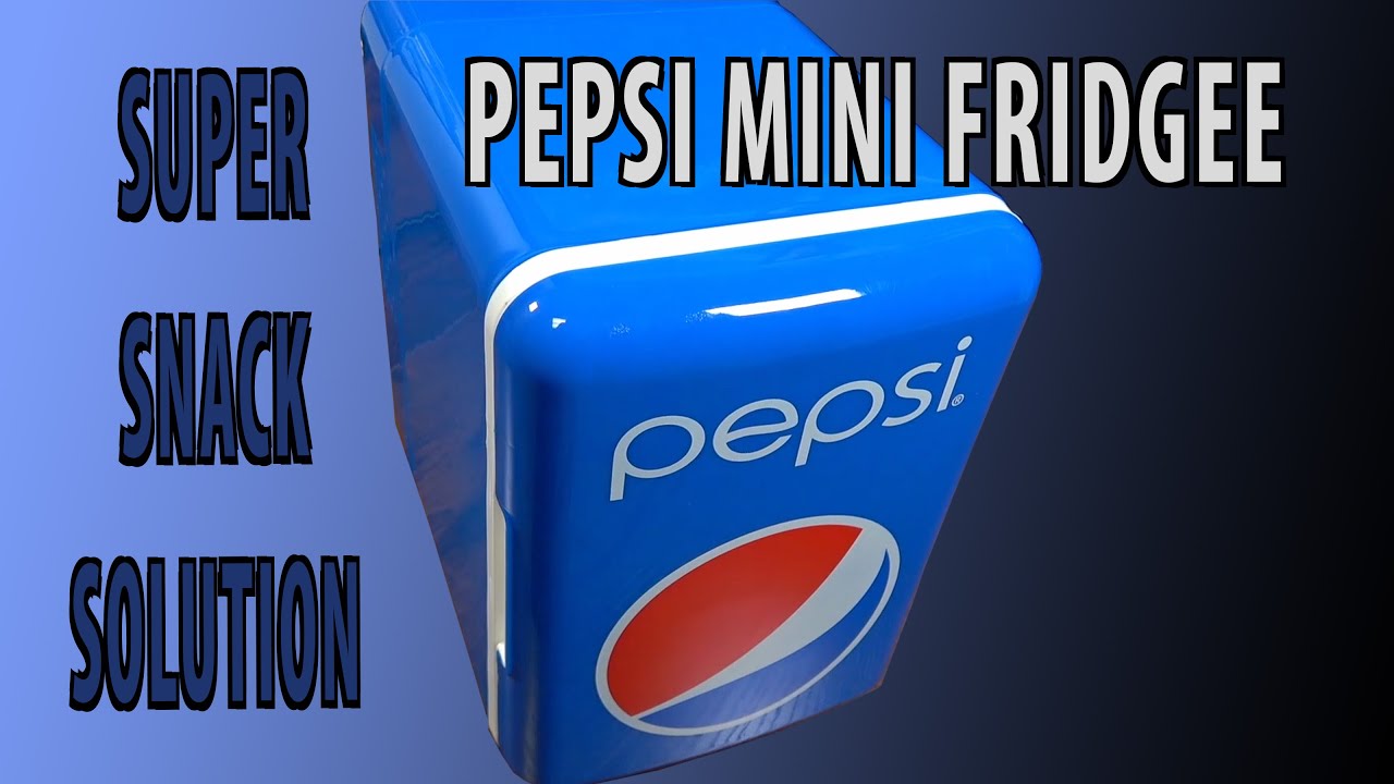 The Pepsi Mini Fridge is the perfect desktop companion - YouTube