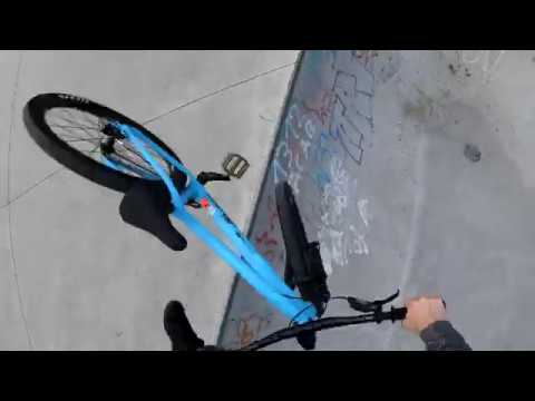 2019 Canyon 360 pro test ride - YouTube