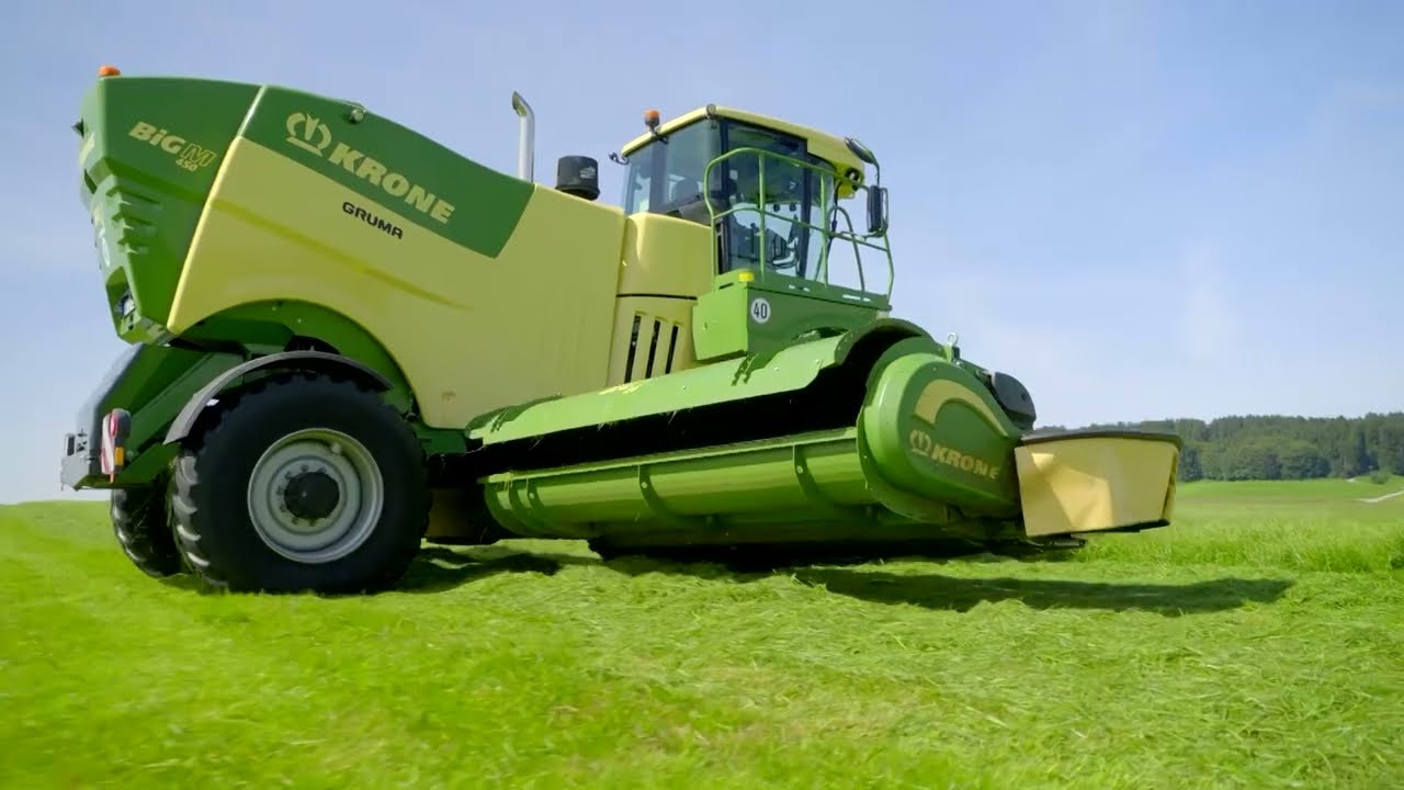 KRONE GPS Guidance – automatic steering system for BiG M and BiG X ...