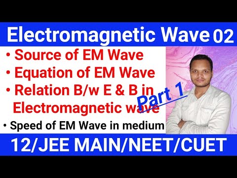 Electromagnetic Wave 02 : Source of EMW_Equation & Relation B/w ...