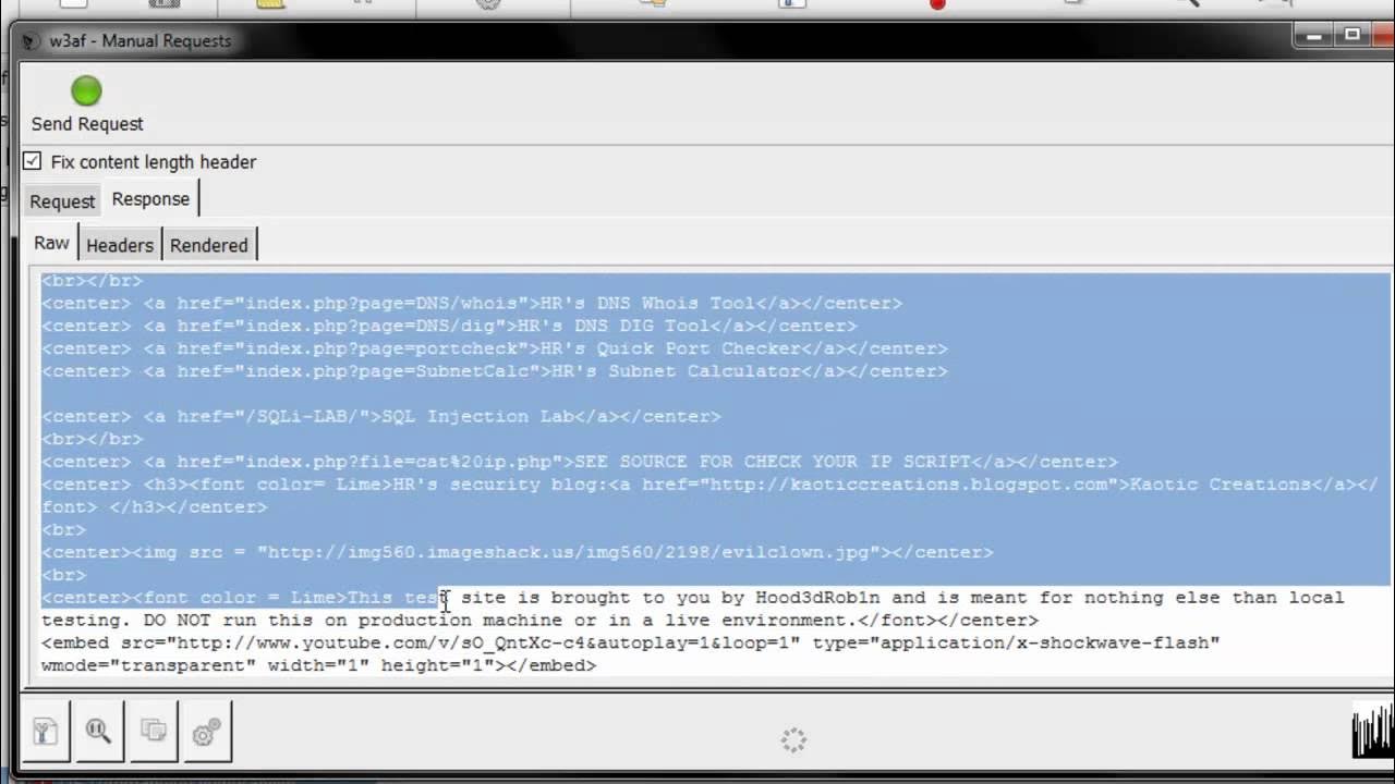 W3AF Tutorial Part II using the GUI - YouTube