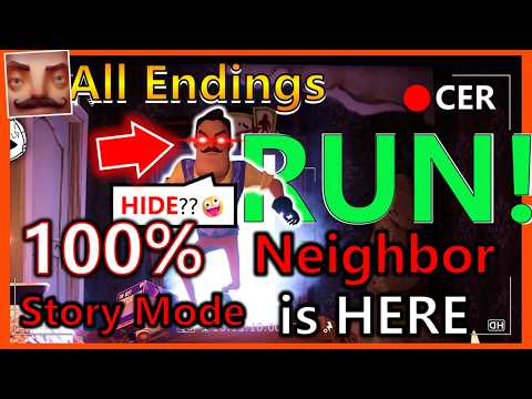 Hello Neighbor Curse Retold | 100% ACT1 Story Mode | Secret Tape | All ...