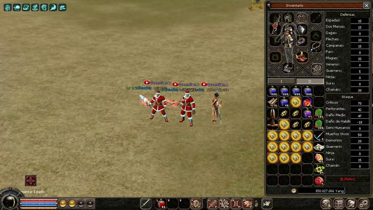 Metin2 Guabina. Mejorando espada infernal - YouTube