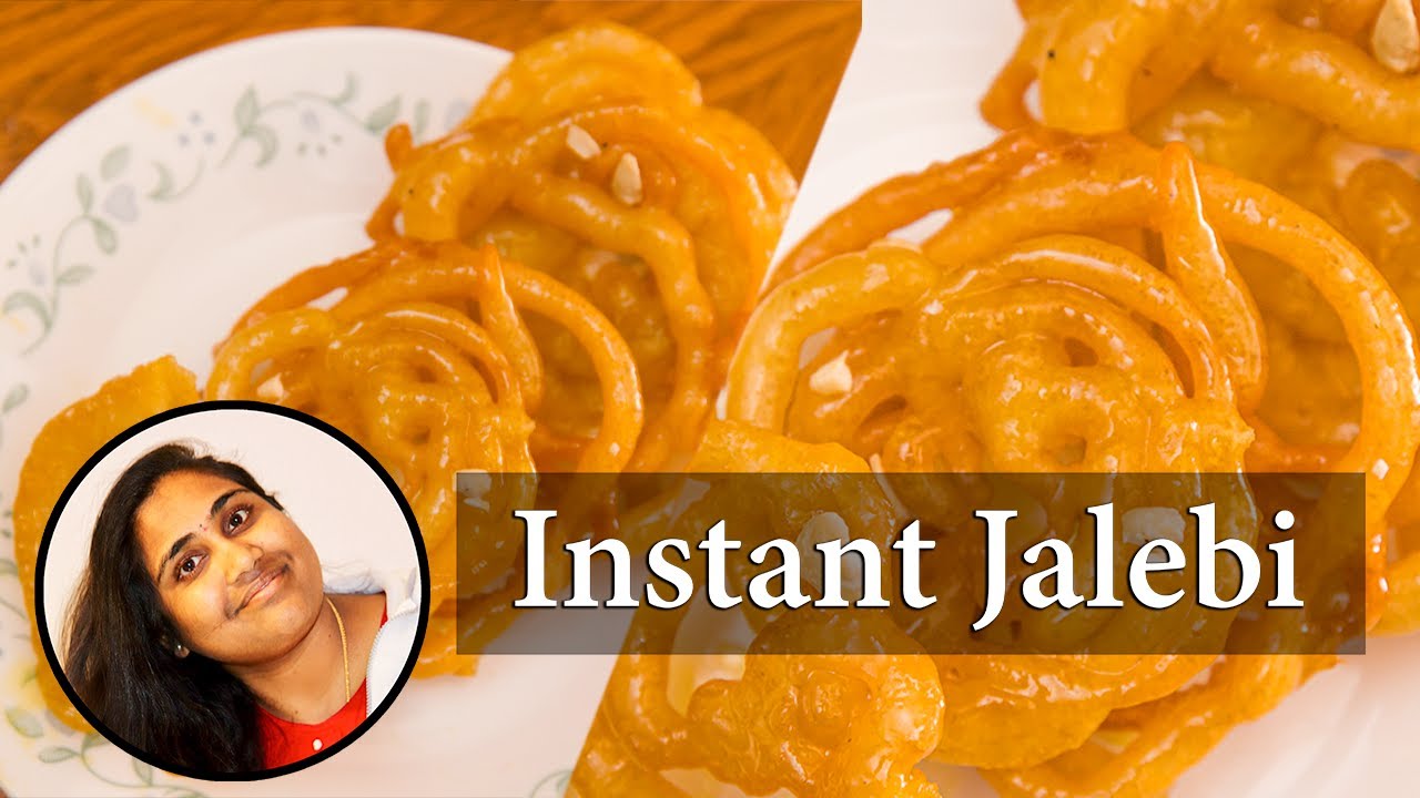 How to make jalebi at home quickly without yeast - YouTube