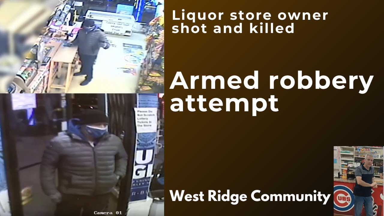 Thrill Liquor Store Hold up 6300 Block N Western Ave - YouTube