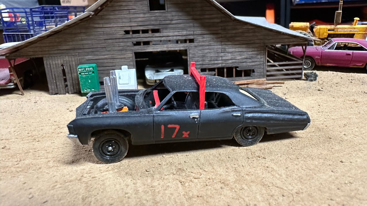 1/64 Demolition Derby Cars - YouTube