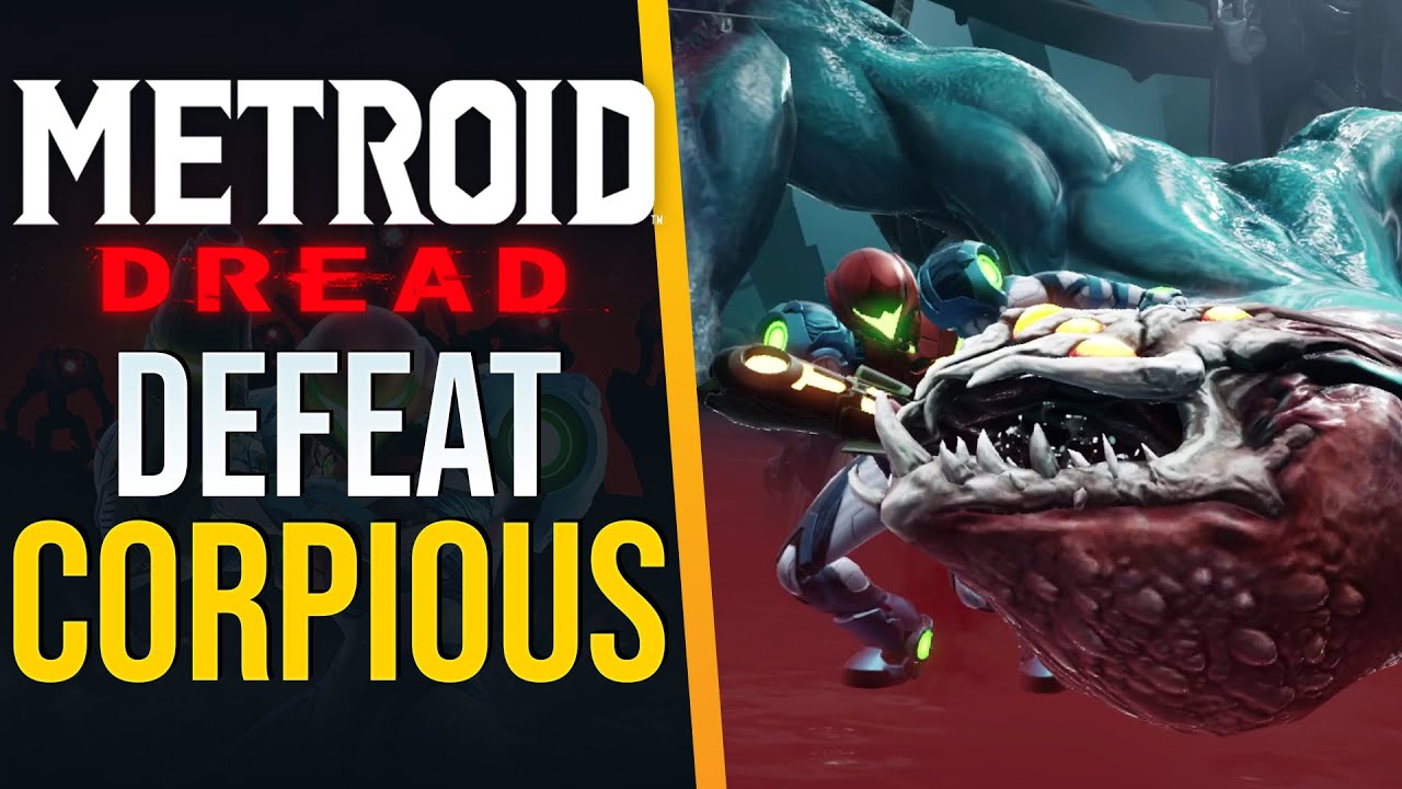 How to defeat Corpious, the First Boss of Metroid Dread! - YouTube