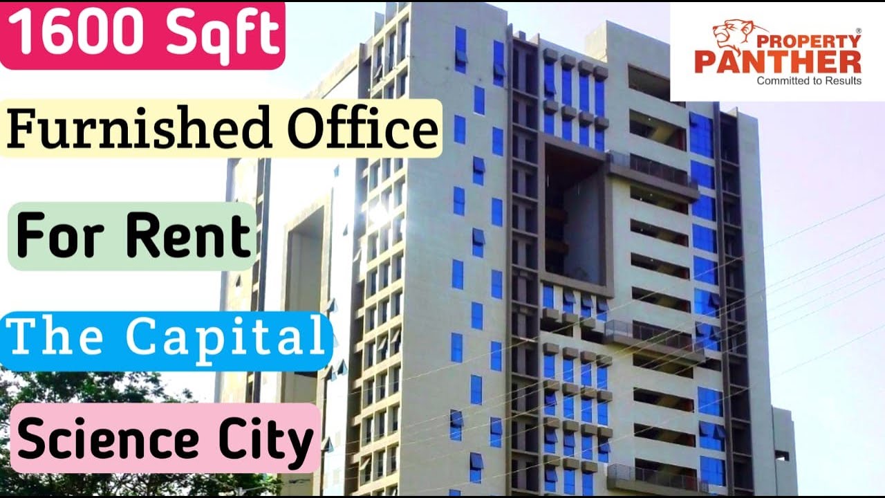 Office For Rent in The Capital Science City, Ahmedabad - YouTube