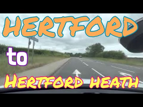 Hertford SG13 to Hertford Heath SG13 6623 - YouTube