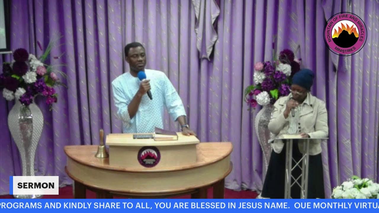 SUNDAY SERVICE || MFM DRC LONDON || PASTOR JAMES ALABI || 3RD AUGUST ...