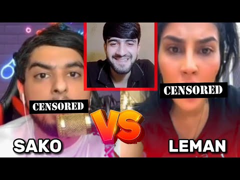 SAKO VS LEMAN - CANLI YAYIMDA DAVA - TİKTOK ( PAJİZNİ CESİ )