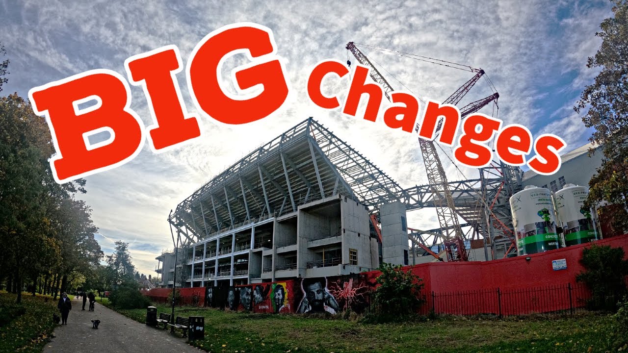 Liverpool FC Anfield Stand Expansion 2022 - YouTube