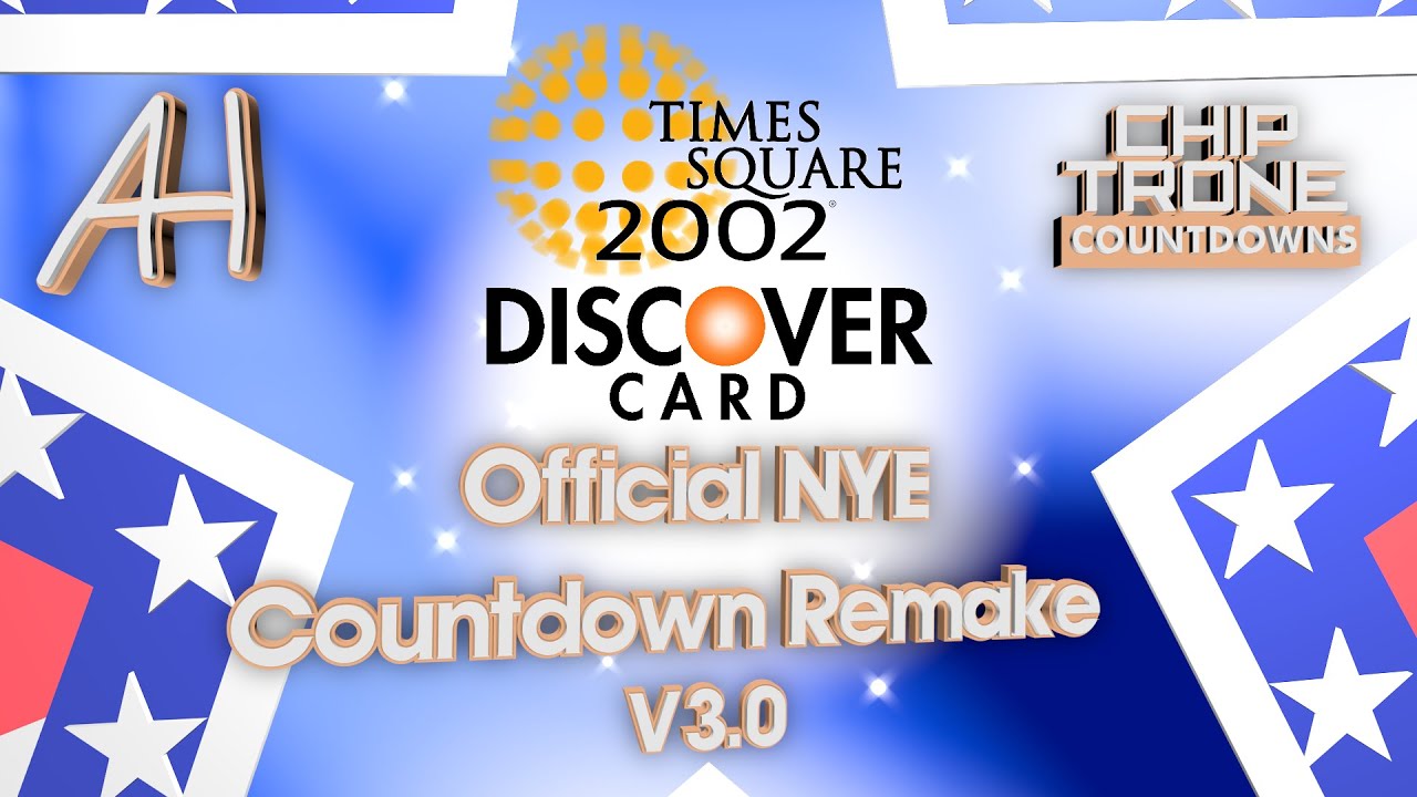 Discover Card TSQ 2002 Official NYE Countdown Remake V3.0 (No Audio ...