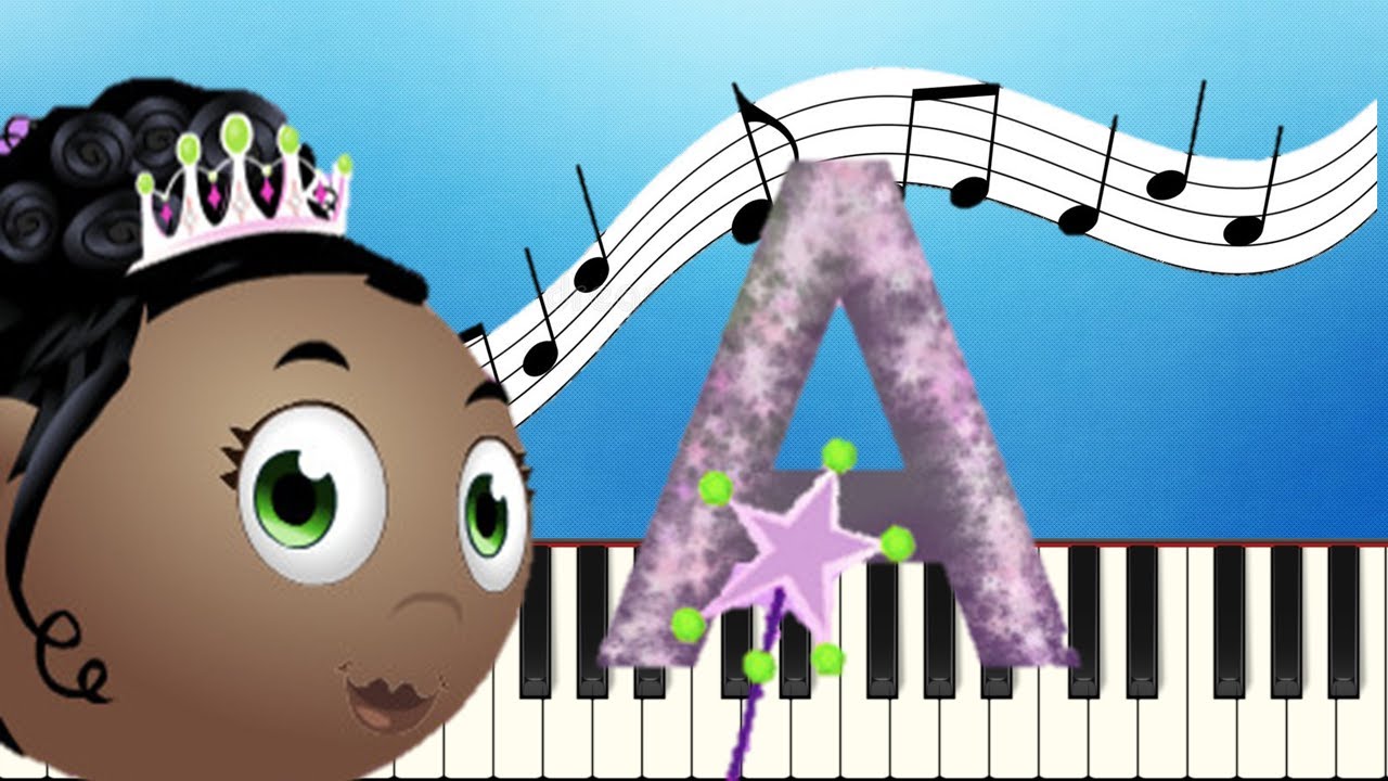 Super Why! I Love To Spell Sheet Music - YouTube