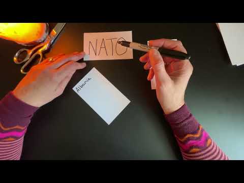 What are the NATO Countries, Page Turning, Tracing the Map ~ ASMR Regular Voice Soft Spoken Whisper