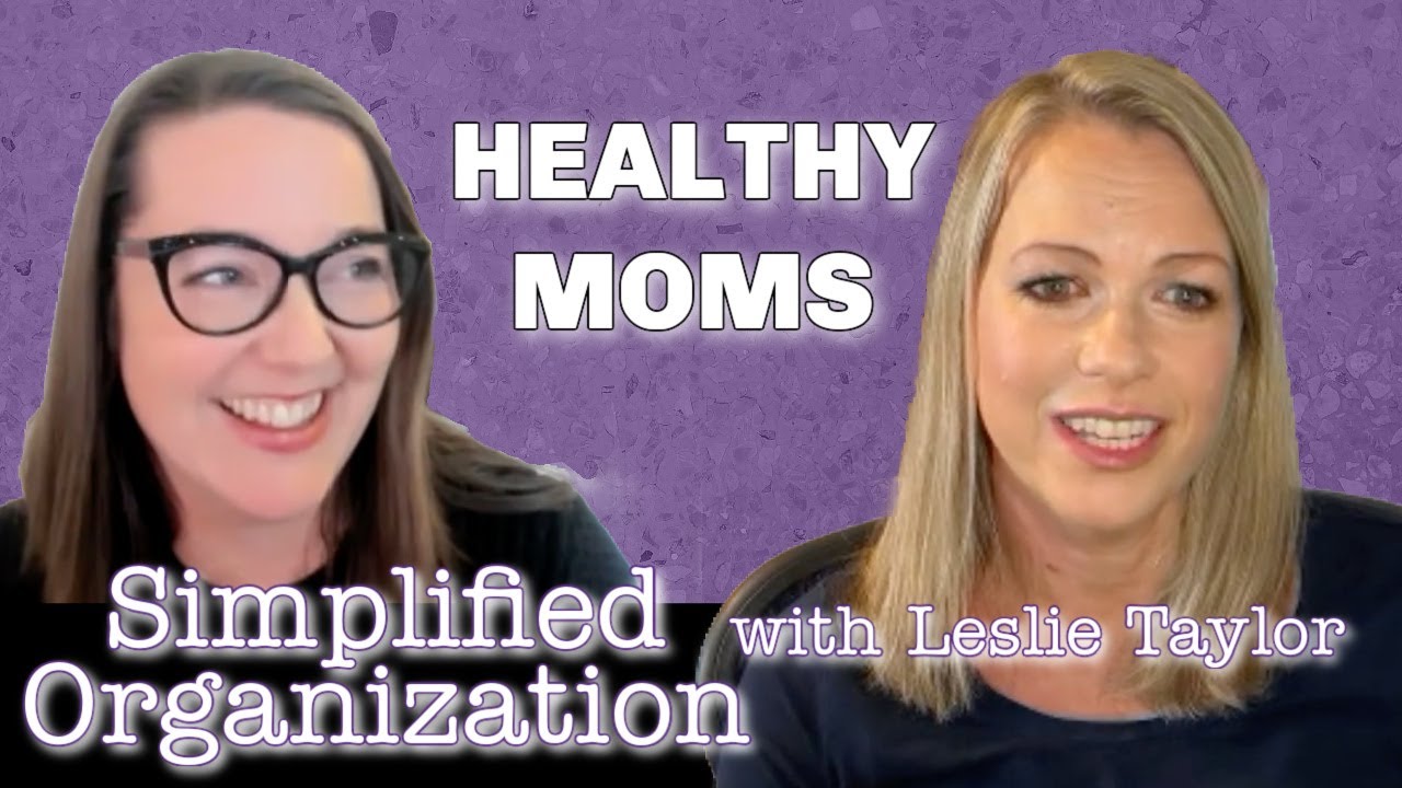 Finding more health & energy as a mom - with Leslie Taylor - YouTube