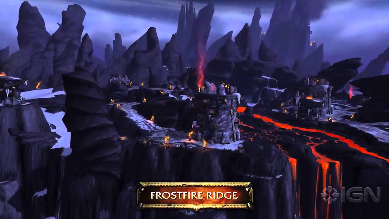 World of Warcraft: Warlords of Draenor - Horde and Alliance Zones - YouTube
