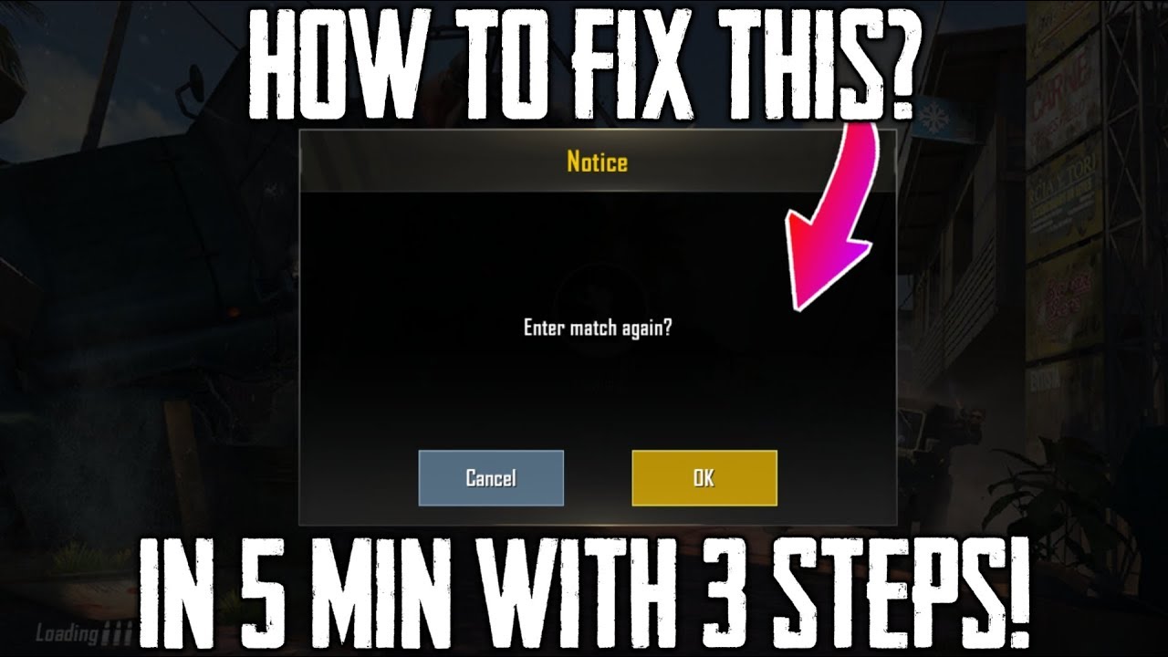 How To Fix "Exit Match Problem" In Just 5 Min With 3 Simple Steps ...