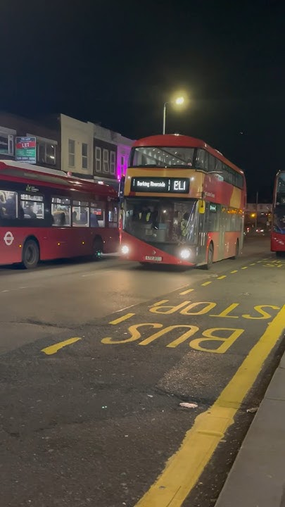 Go Ahead London Route EL1 At Barking Station For Barking Riverside # ...