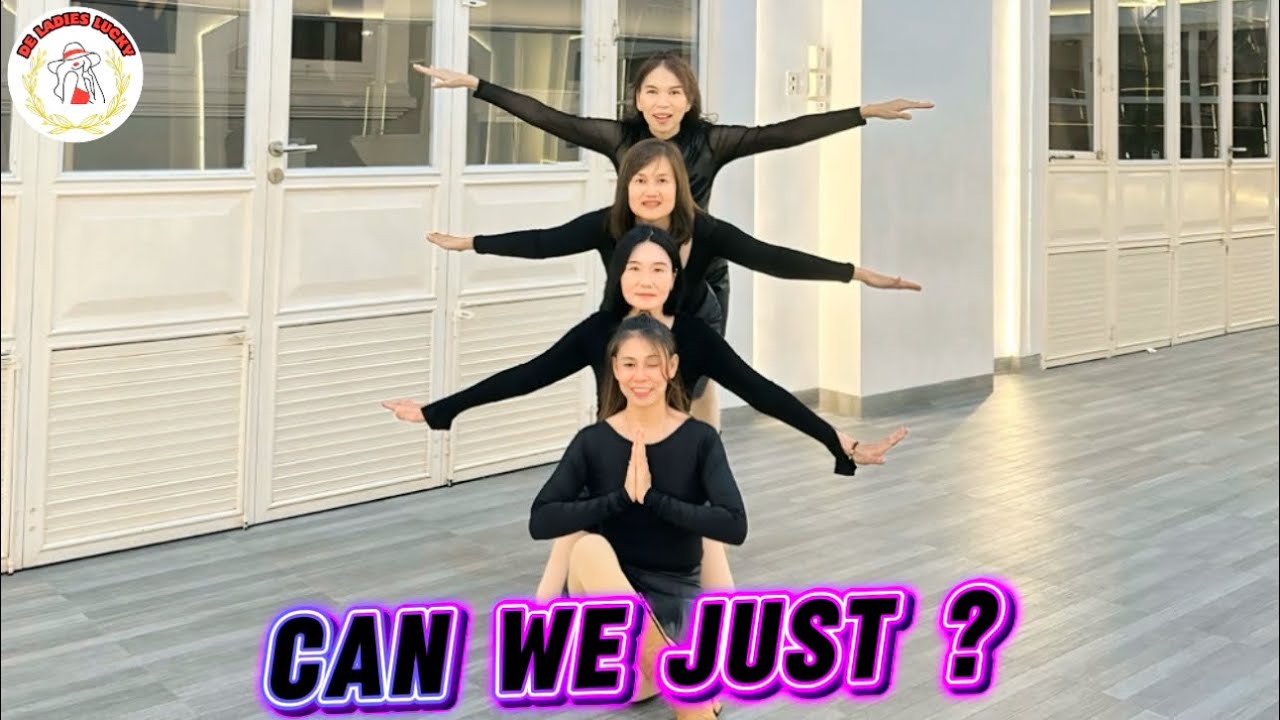 Can We Just ? Line dance - De Ladies Lucky - TB💃💃💃Choreo.Tim Johnson ...