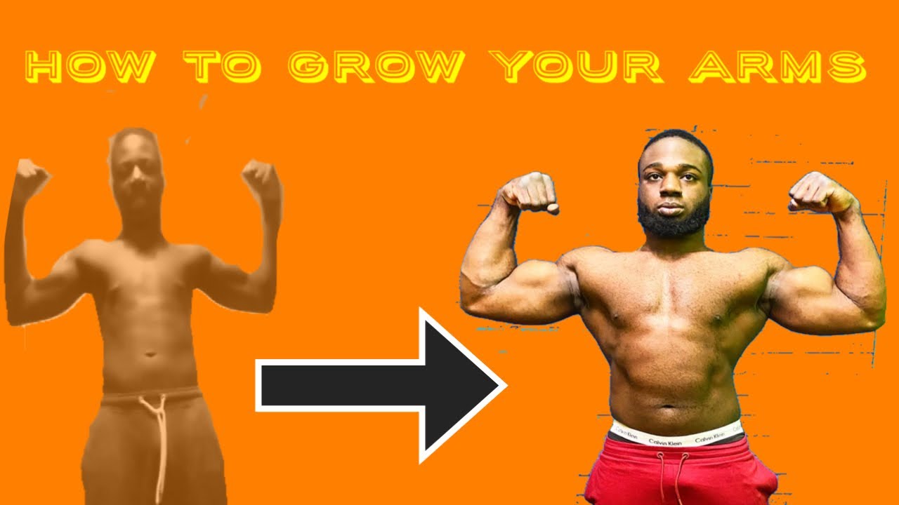 How To Grow Your Arms (SECRETS TO BIGGER ARMS) - YouTube