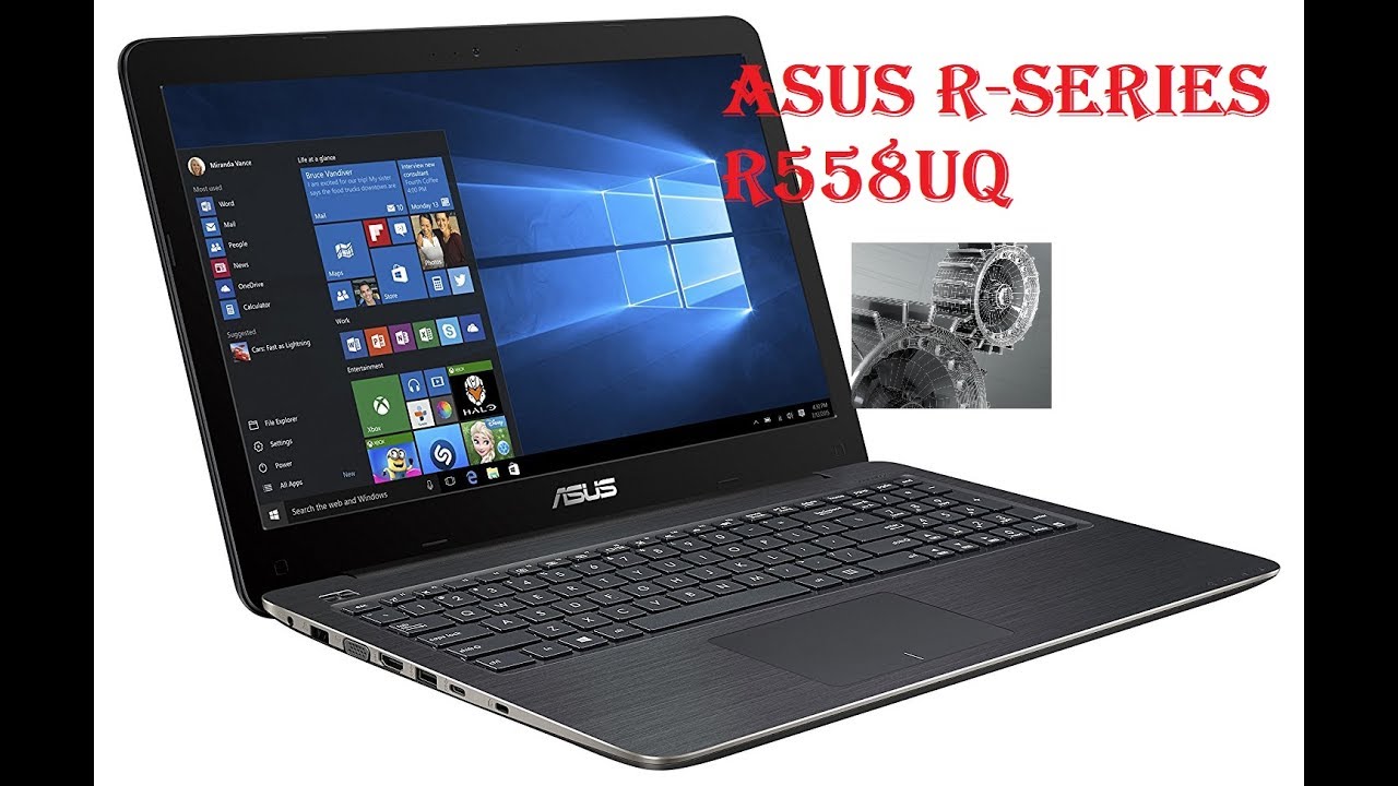 Asus R Series R558UQ DM539D 15.6 inch - YouTube