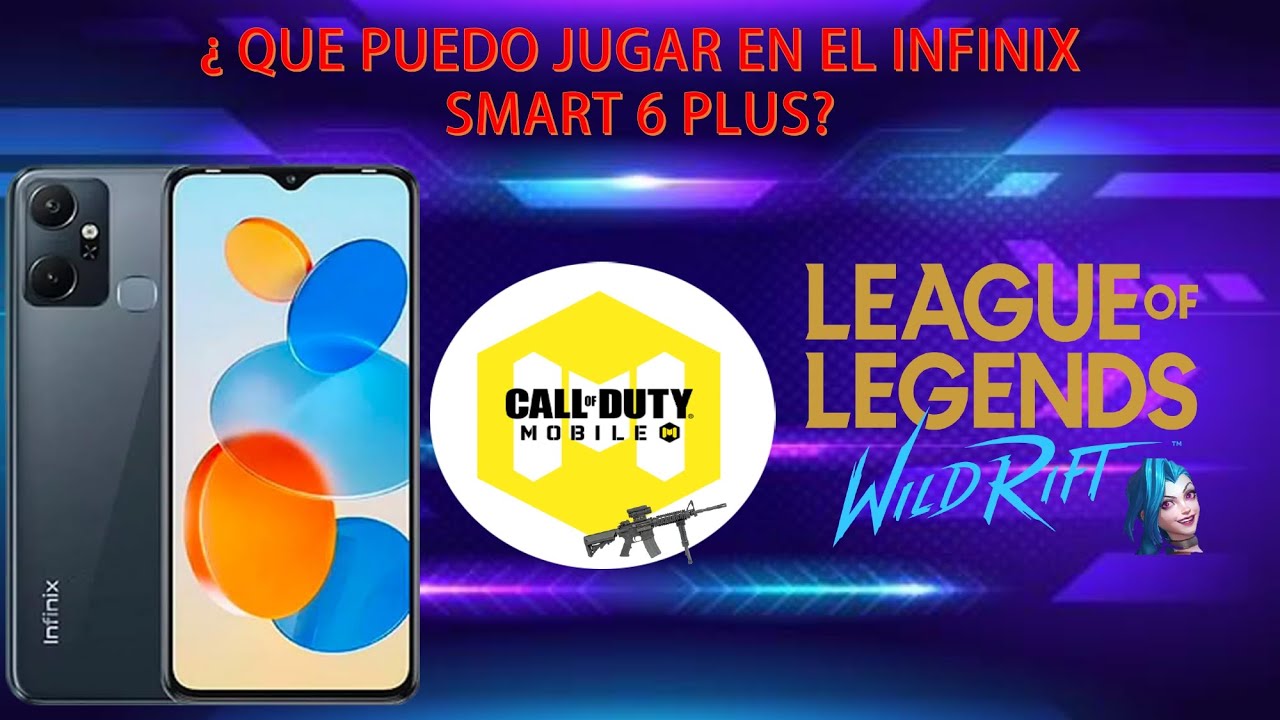 ¿QUE PUEDES JUGAR EN EL INFINIX SMART 6 PLUS? GAMEPLAY A DETALLE - YouTube