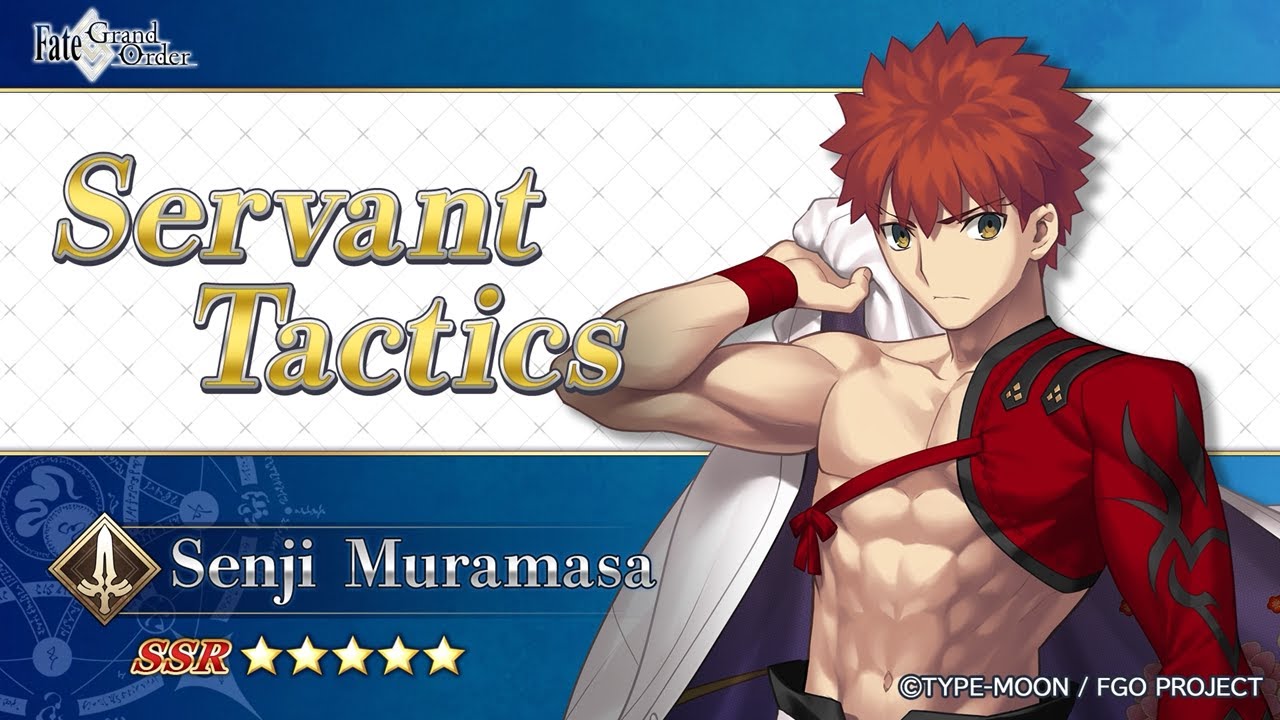 Fate/Grand Order - Servant Tactics - Senji Muramasa - YouTube