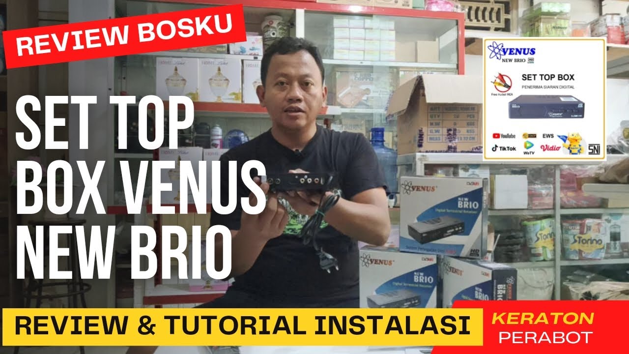 Review & Tutorial STB Venus New Brio‼️ - YouTube