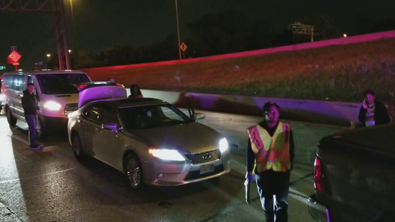 04-14-2018 Dallas Texas multi car and semi accident - YouTube