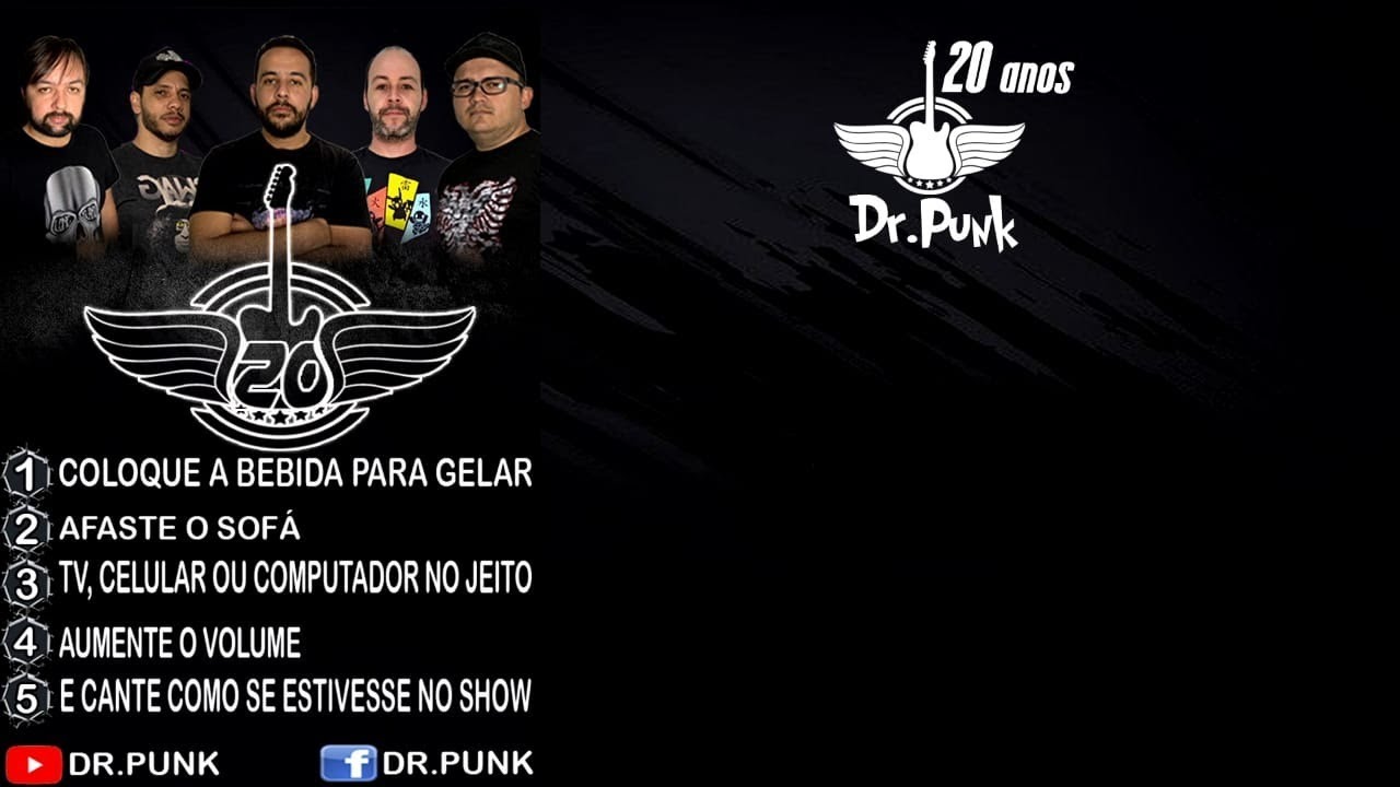 LIVE - DRPUNK 20 ANOS #dr.punk #20anos #rock #rockroll - YouTube