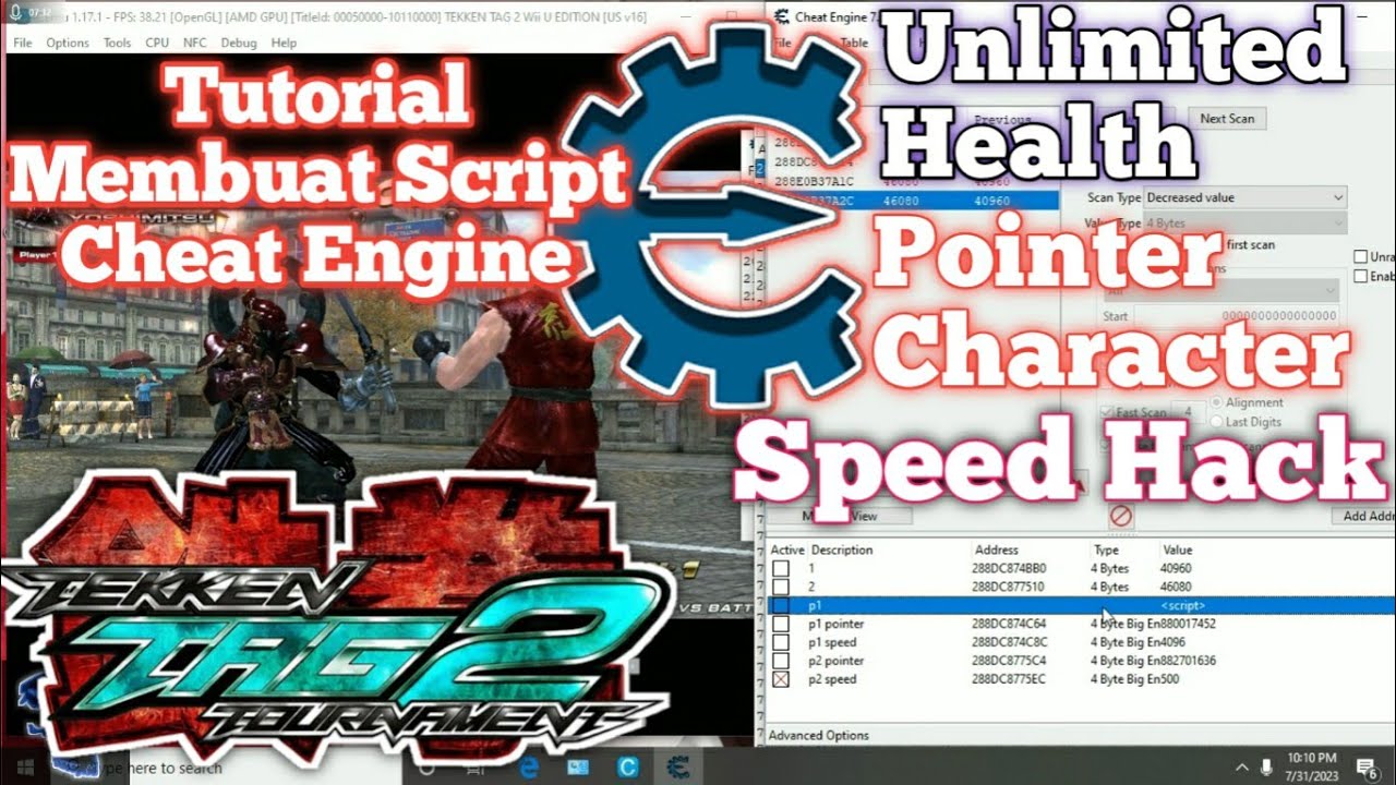 cheat tekken tag tournament 2 - YouTube
