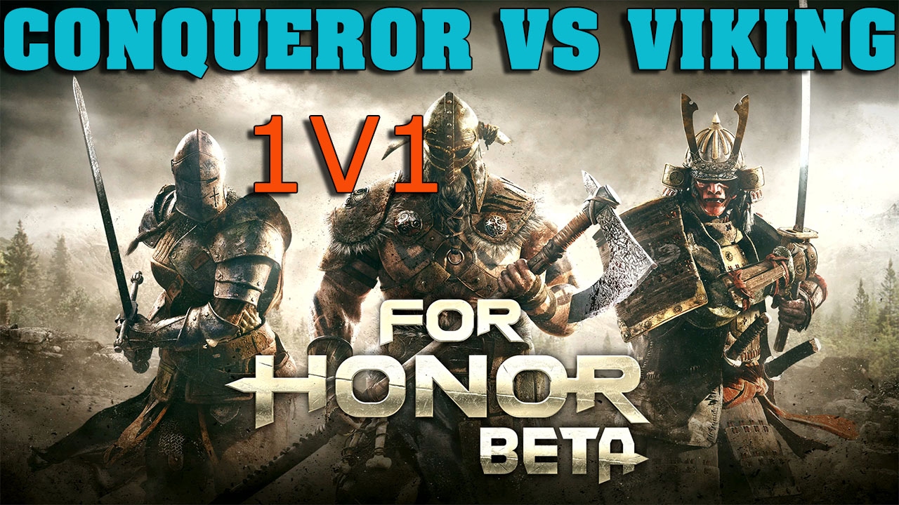 FOR HONOR - CONQUEROR VS VIKING BOT 1V1 - YouTube