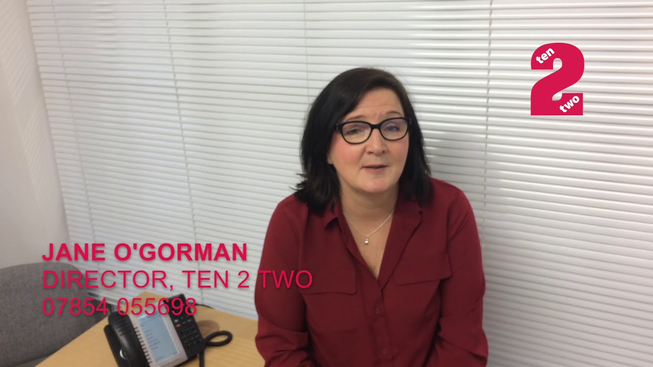 Jane O'Gorman Introduces Ten2Two - YouTube