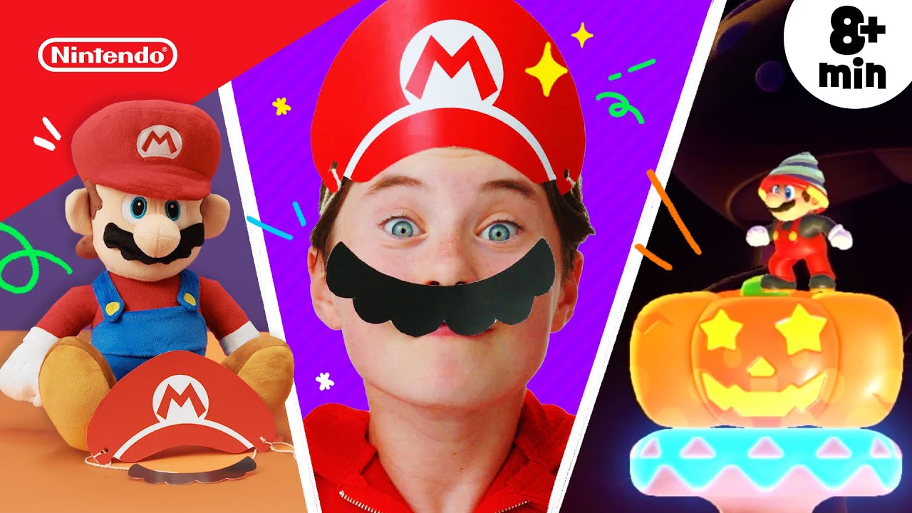 Make Your Own Mario and Luigi Masks ️ Craft For Kids 😎 | @playnintendo ...