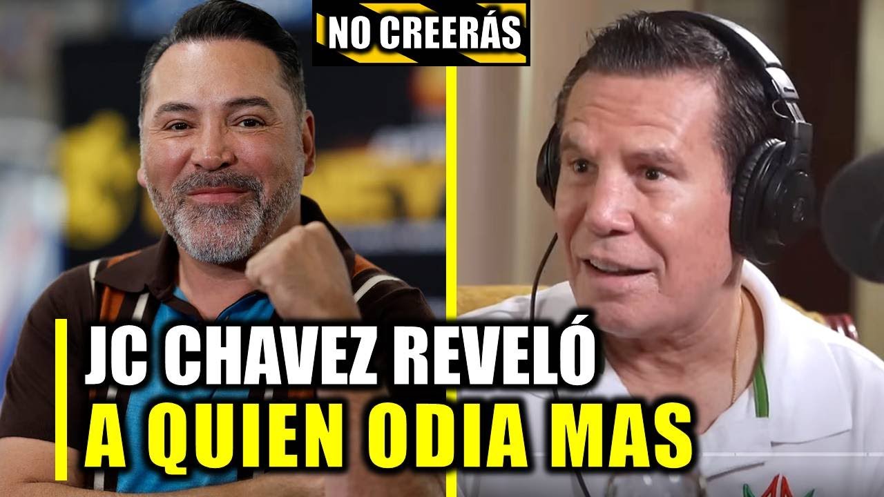 JC CHAVEZ EXPLOTA Y DICE QUIEN ES EL BOXEADOR QUE EL MAS ODIA !!! - YouTube