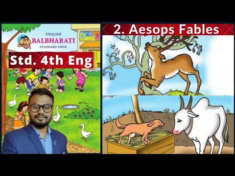 Lesson 2. Aesop's fables || English balbharti || Maharashtra State ...