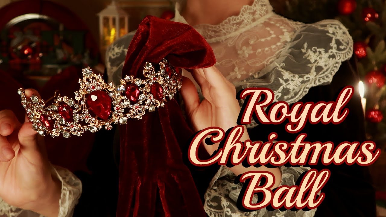 ASMR | Preparing My Princess for the Royal Christmas Ball 🎁 (Hair ...