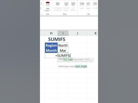 Stop using SUMIF in Excel! - YouTube