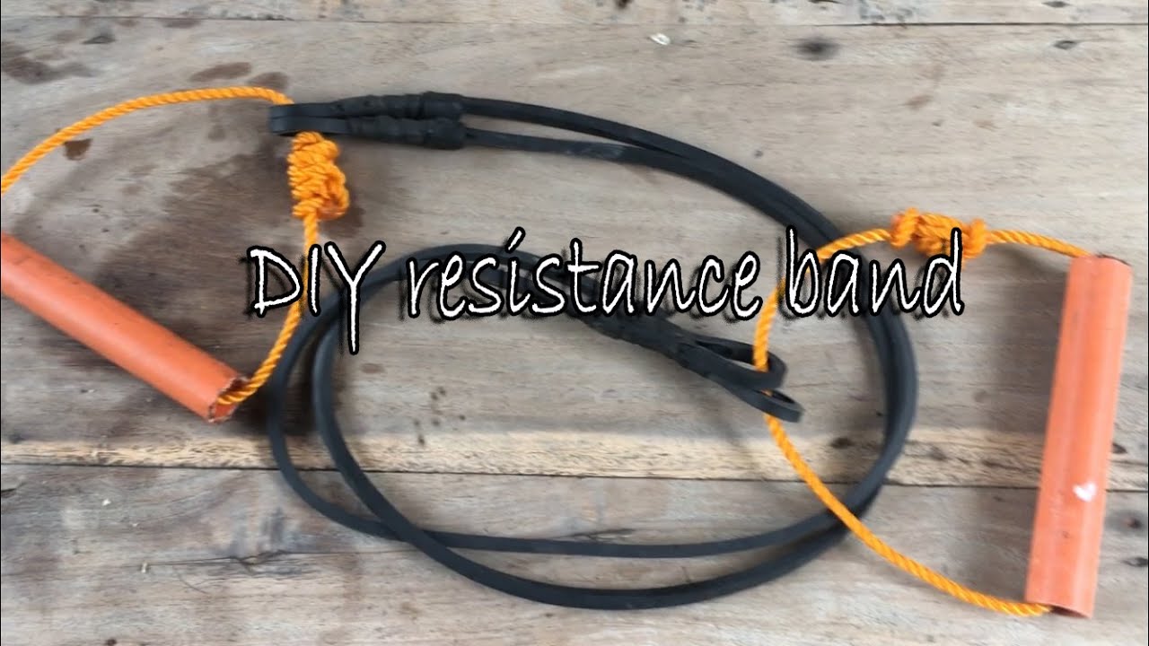 DIY Resistance Band (for full body workout) - YouTube