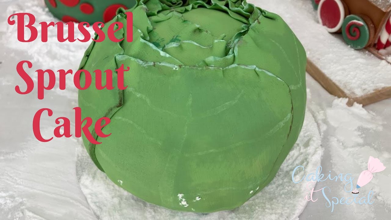 Brussel Sprout Cake. Day 9 Of Caking It Specials Advent Calendar - YouTube