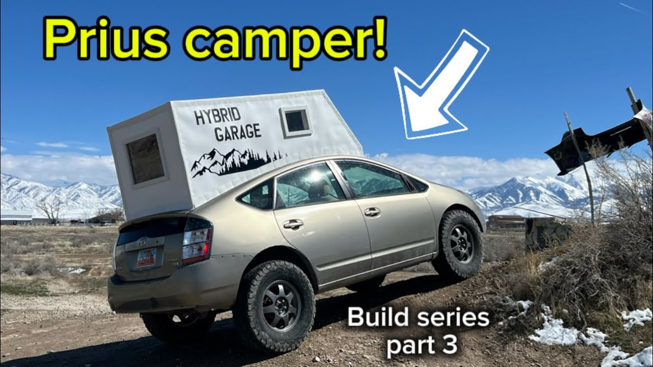 The Prius camper is nearly completed! - YouTube