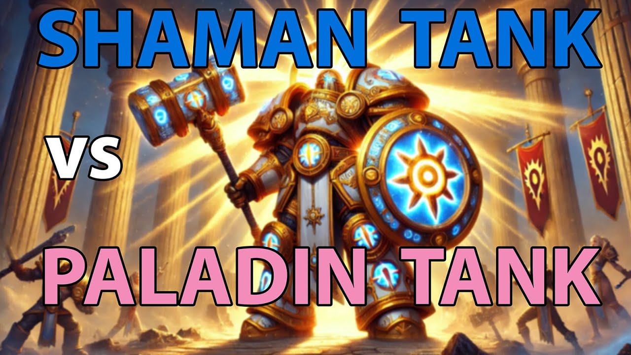 Paladin Tank vs Shaman Tank - Who's the king of AOE? - YouTube