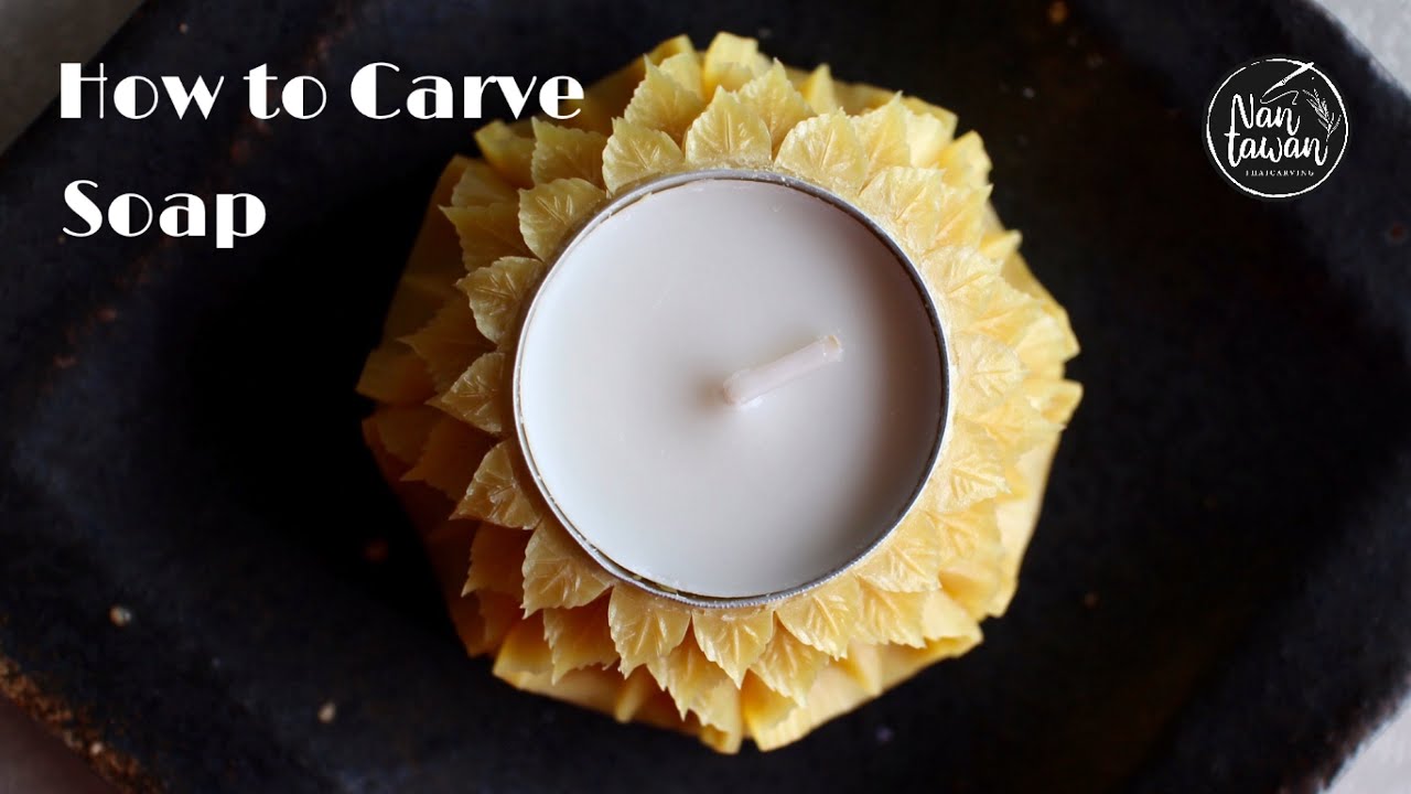 How to Carve Soap and Candle & Soap Carving - YouTube
